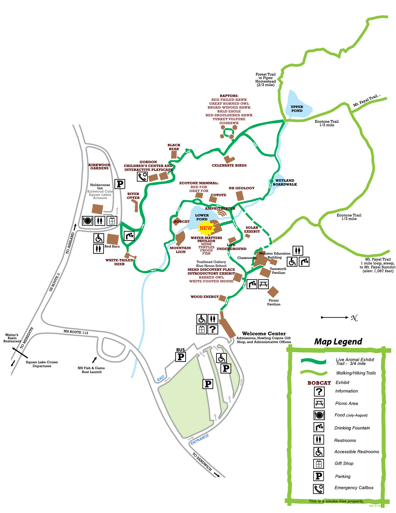 Animal Exhibits and Trails | Squam Lakes Natural Science Center