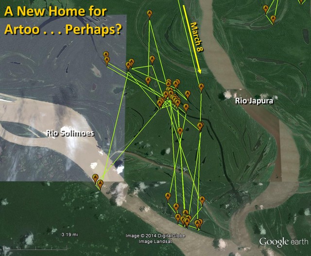 Project OspreyTrack: Artoo Map | Squam Lakes Natural Science Center